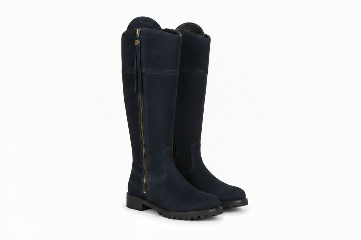 Burleigh 2 Country Boot Navy | Cabotswood – Cabotswood Country Boots